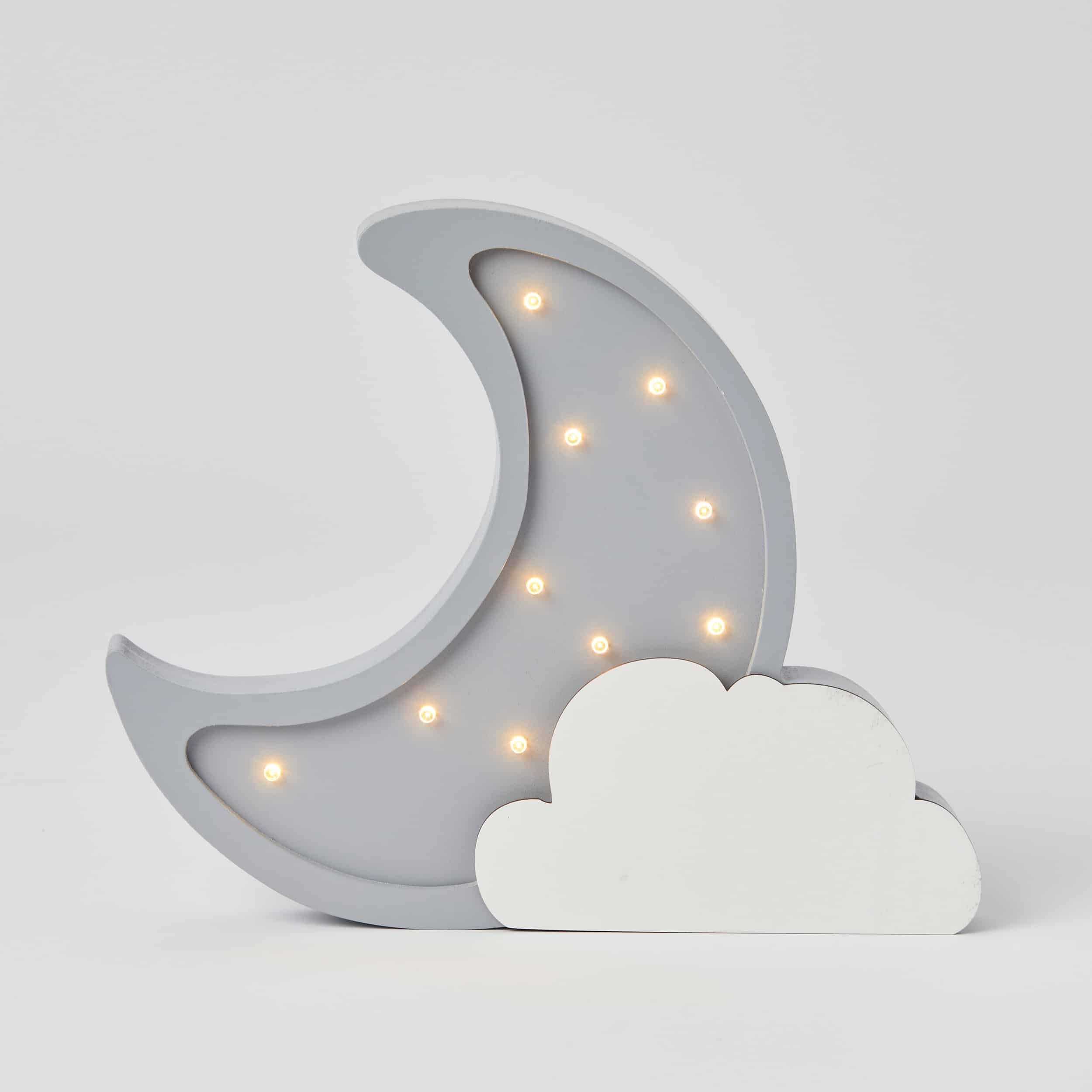 Pilbeam Living - MOON WOODEN LIGHT | Tummies & Tots Boutique